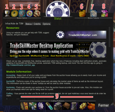 Guide sur TradeSkillMaster • T'as Pas 1 Po