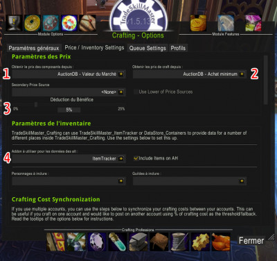 Guide sur TradeSkillMaster • T'as Pas 1 Po