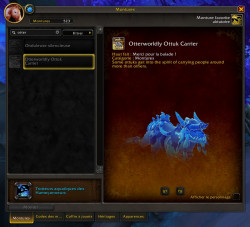 Otterworldly Ottuk Carrier : la monture des 500 montures change d ...